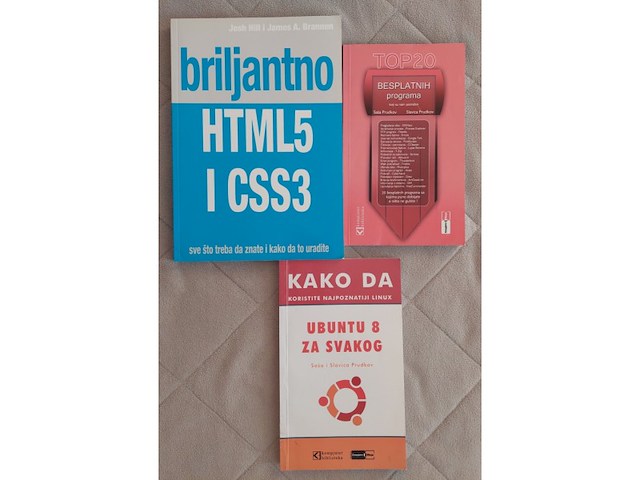 Linux, html5, css3 i drugi racunarski programi