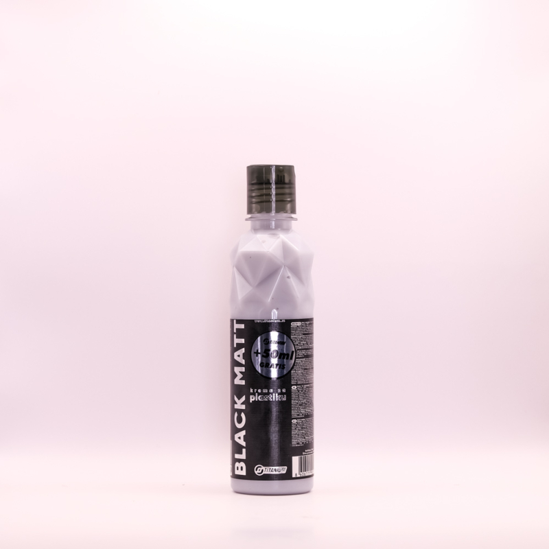 TITANIUM BLACK MATT – KREMA ZA PLASTIKU