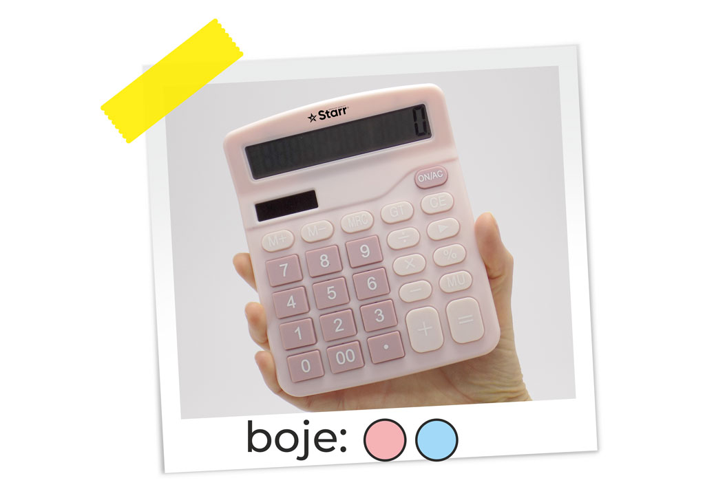 KALKULATOR OP23287 DX-837B pastel WY