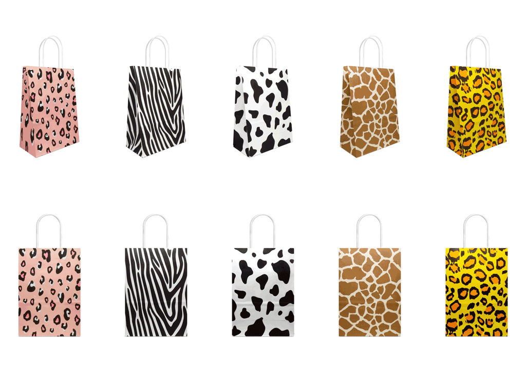 KESA UKRASNA S 21X15X8CM OP23010 ANIMAL PRINT WY