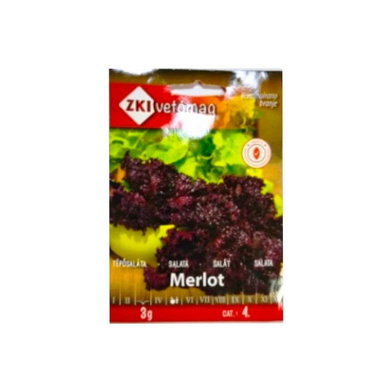 ZKI SEME Salata Merlot Ljubičasta 3g.