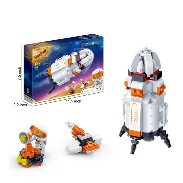 KOCKE EXPLORE ROCKET 256PCS 117/6420