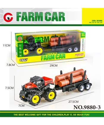 Hk Mini igračka farmerski traktor igračka za decu Crveni A090567