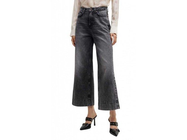 TOPSHOP MOTO Wide Leg Crop Farmerke - NOVO SA ETIKETOM