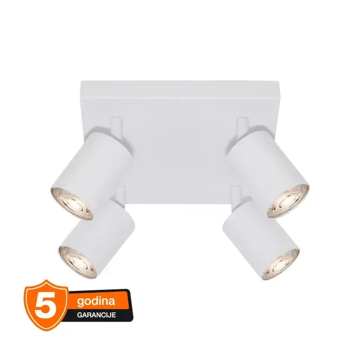 OSRAM Spot lampa 4 x GU10 — 6 W, IP20, bela