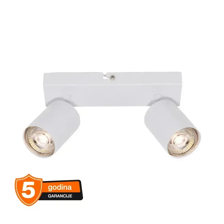 OSRAM Spot lampa 2 x GU10 — 6 W, IP20, bela