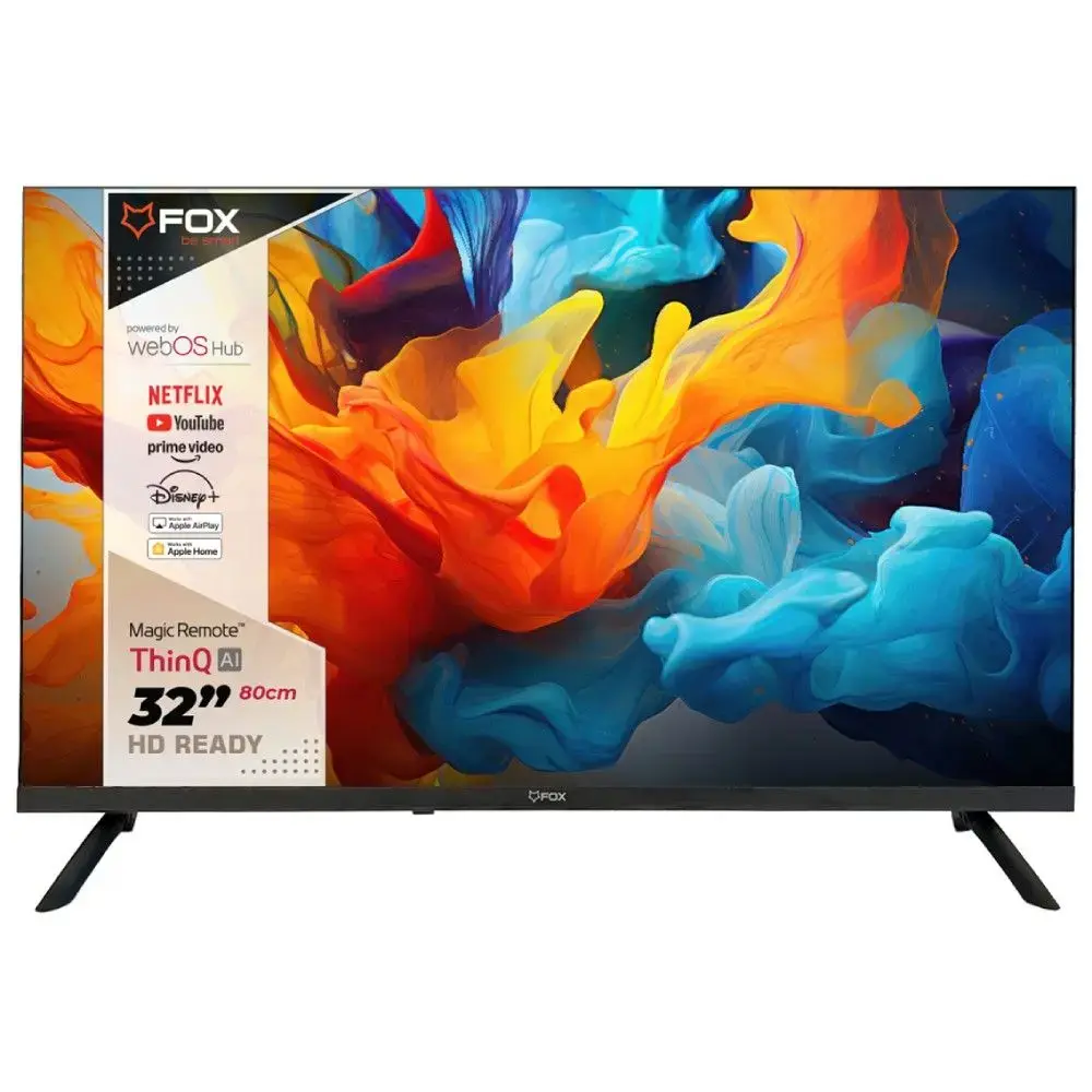 Fox Smart televizor 32WOS650C 32'', HD Ready, Smart TV, Crni