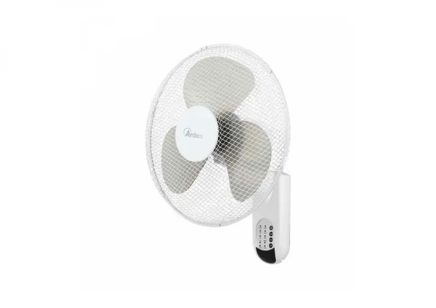 ARDES 5W40RW ZIDNI VENTILATOR 50W SA DALJINSKIM UPRAVLJAČEM I TAJMEROM BELI