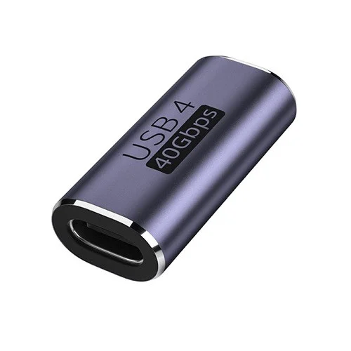 USB4 Adapter Ženski na Ženski USB-C Spojnik 40Gbps 100W PD 8K Video