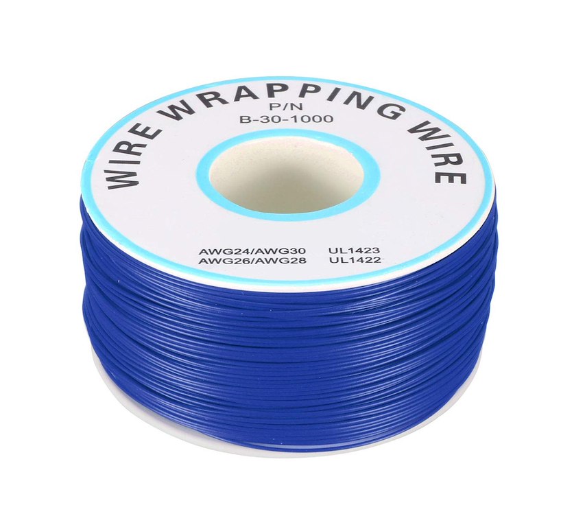 Žica za šemiranje (Wire Wrapping) AWG30 Plava - 250m