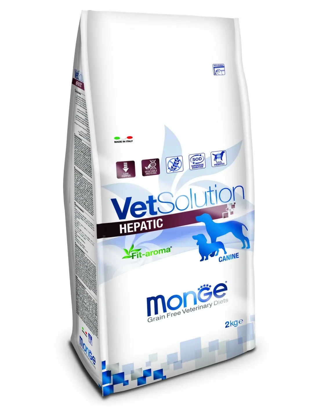 Monge VetSolution Hepatic Dijetalna hrana za pse kod bolesti jetre, 12kg