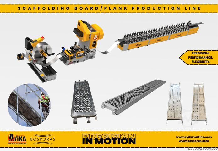 Linija za profilisanje dasaka za skele
BOSPORAS MACHINERY | AYIKA SPB-RF