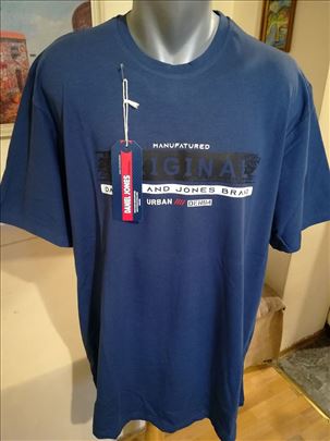 Kvalitetna muška majica Daniel Jones Plava 5XL