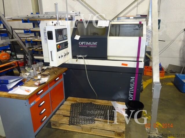 CNC ravna tokarilica
OPTIMUM OPTIturn L34HS