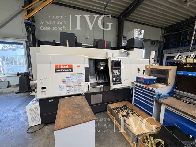 CNC stružno/glodalni centar
MAZAK Integrex 400-III