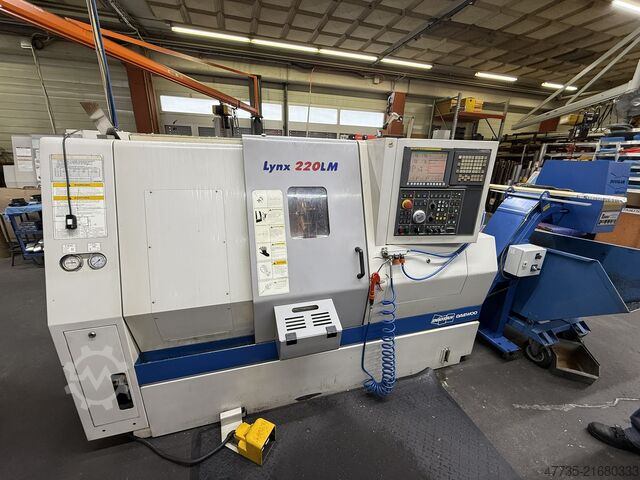 CNC strug
DAEWOO Lynx 220