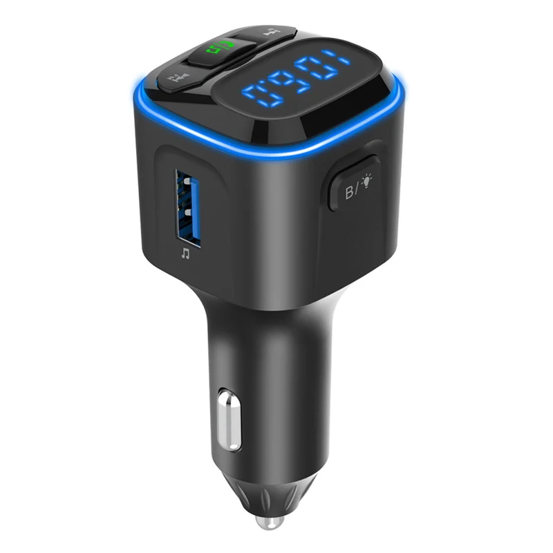 Bluetooth FM transmiter MP3 i USB / USB C auto punjač 12/24V – Amio 04651