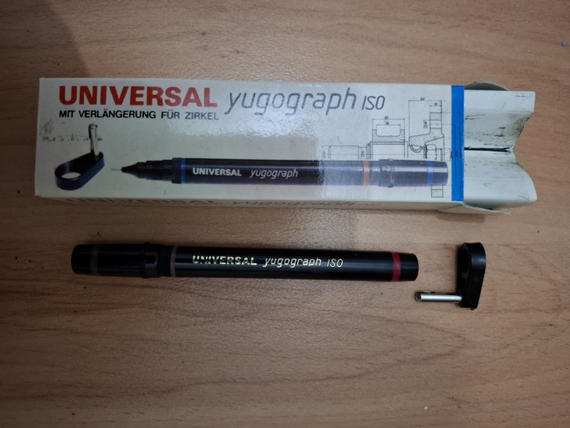 Yugograph ISO 0.5 mm rapidograf – original kutija