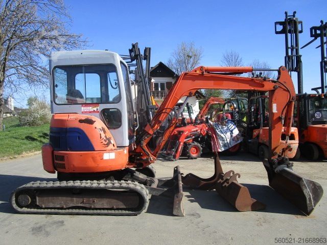 Mini bager
Hitachi EX36UE - Schnellwechsler + 3 Löffel