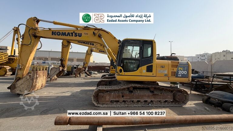 Guseničarski bager
Komatsu PC200LC-8 Excavator