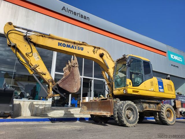 Točkaš mobilni bager
Komatsu PW180-7K
