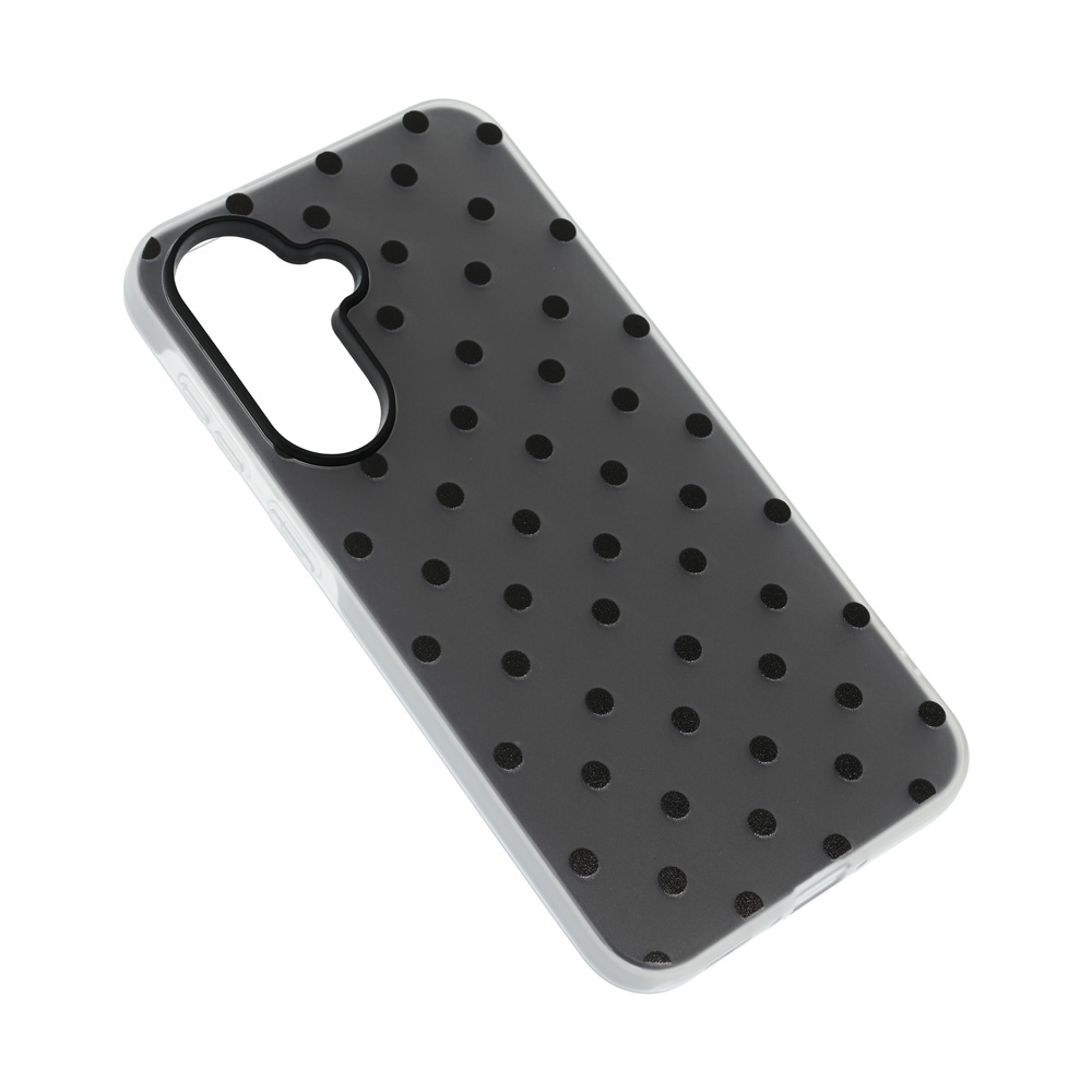 Zastitna maska (futrola) Dotty Pop - Samsung A576 Galaxy A57 crna