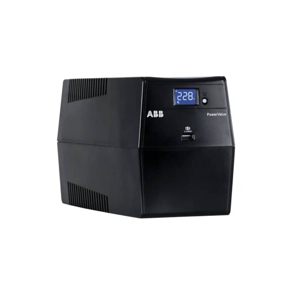 ABB UPS 1000VA 600W 6 x IEC 320 C13 USB, RS232