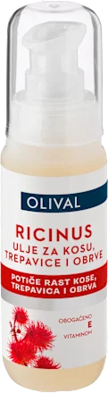 OLIVAL
RICINUS ulje za kosu, 60 ml