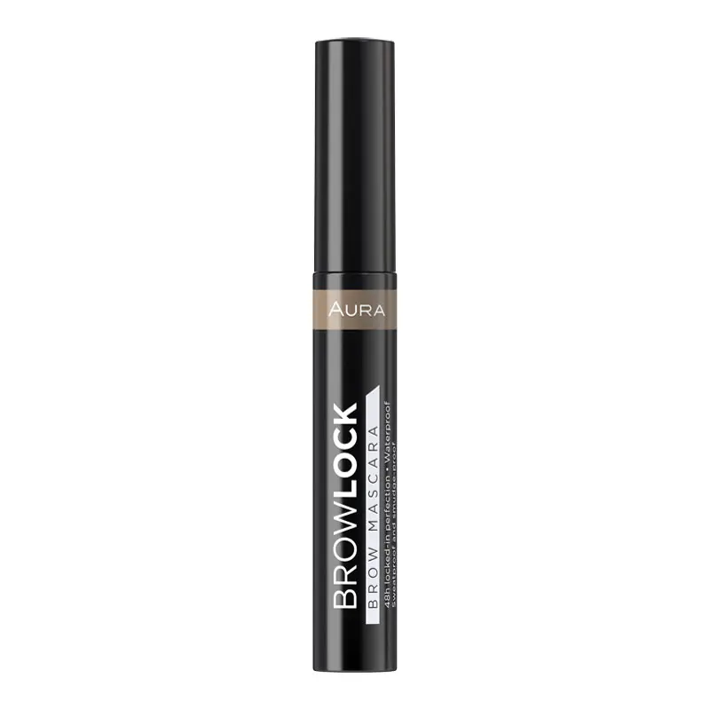 Aura Maskara za obrve Browlock 02 Brown