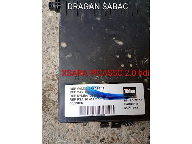 CITROEN XSARA PICASSO BSI 9641427780
