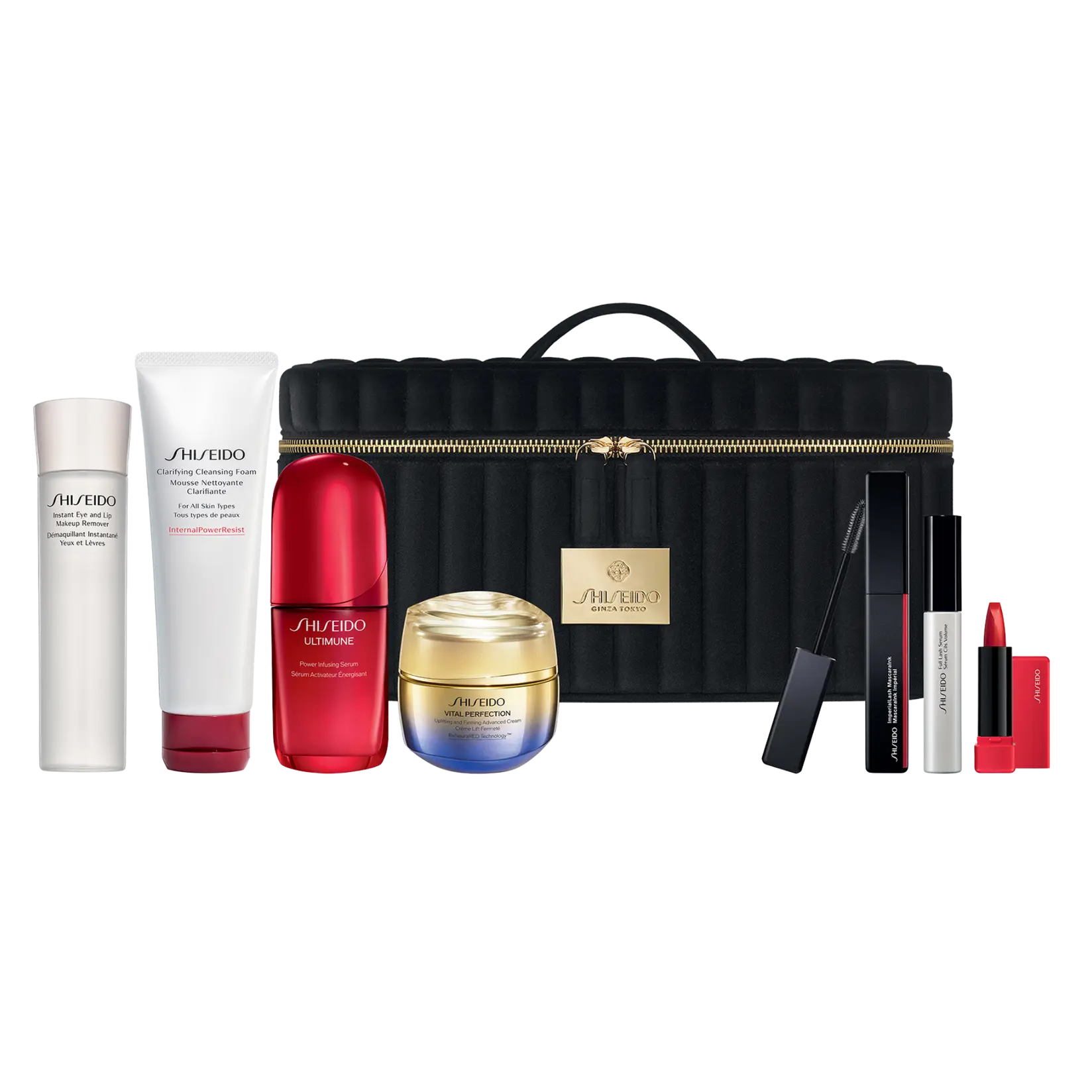 Shiseido Blockbuster Set - Kompletna luksuzna nega i makeup ritual