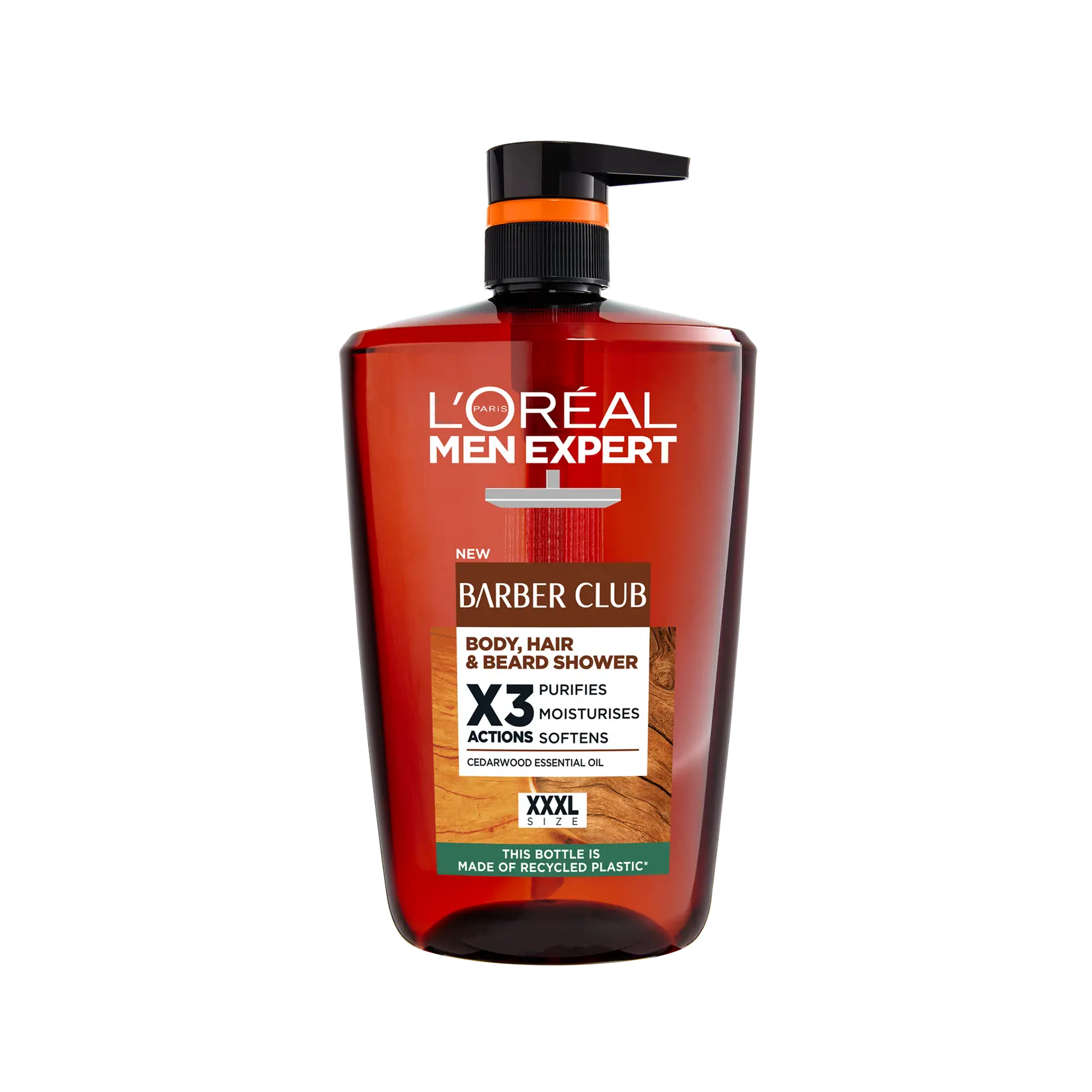 L'oreal Gel za tuširanje Barber Мen expert, 1000ml