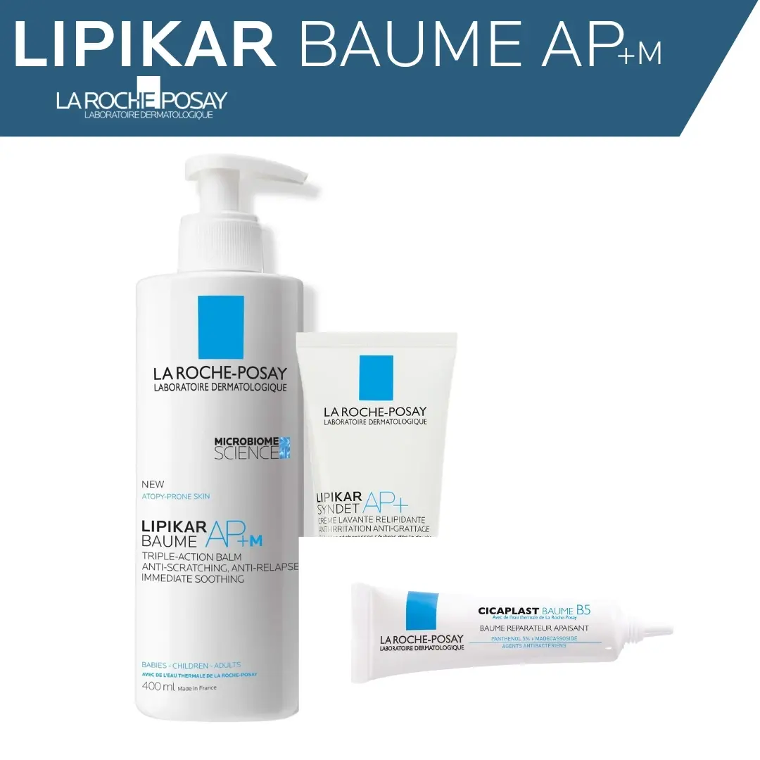 LA ROCHE POSAY Set za negu kože Lipikar Baume AP+M