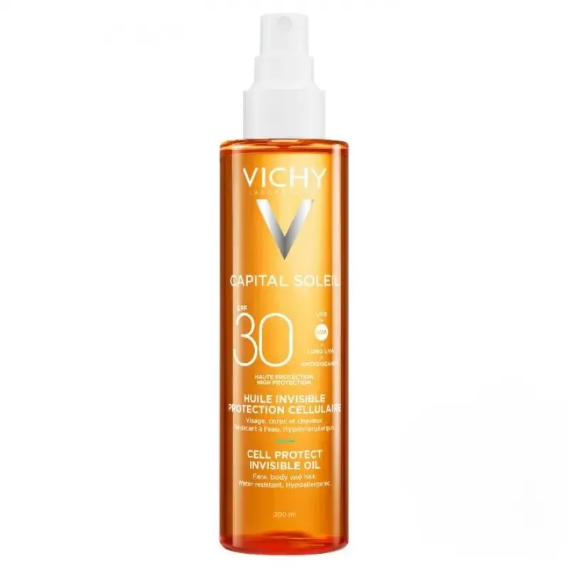 Vichy Zaštitno ulje za kosu, lice i telo Capital Soleil, SPF30, 200ml