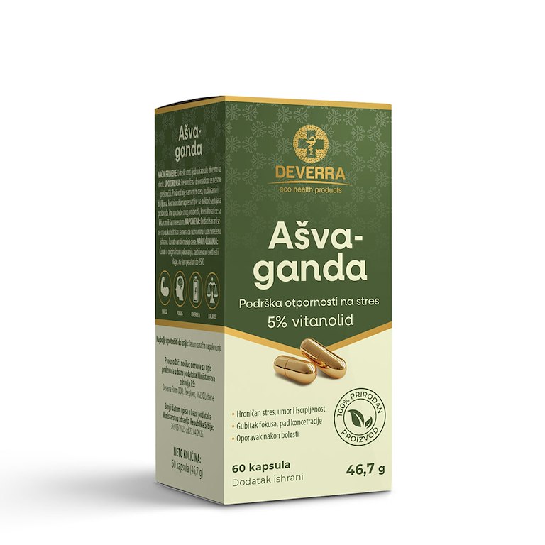Ašvaganda 60caps