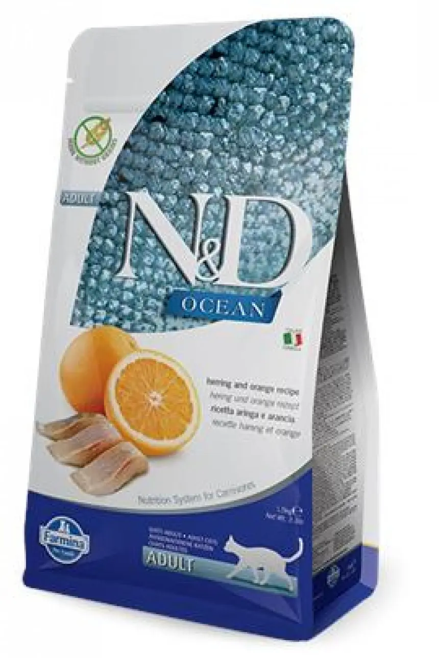 N&D Ocean Cat Herring&Orange 300g