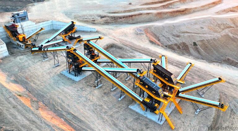 Oprema za drobljenje / pogon za drobljenje
FABO Crushing Plant Stationary Crushing Plant 200-350 TPH
