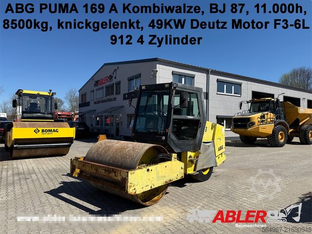 Kombinovani valjak
ABG Puma 169 A Kombiwalze Deutz Motor