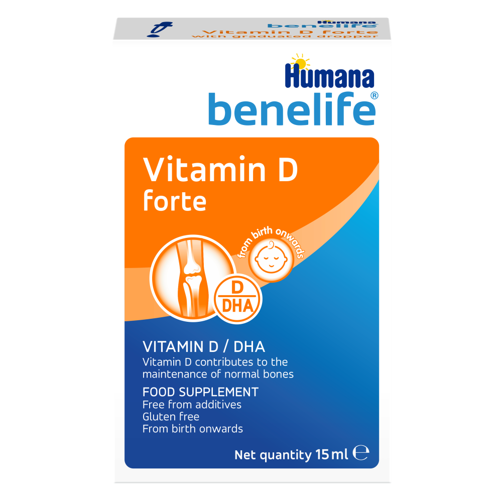 Humana kapi vitamin D + DHA Benelife 15ml