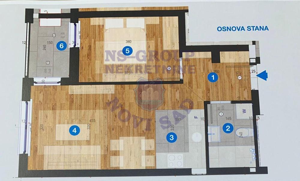 Dvosoban stan na prodaju, 40m2, 117.720€