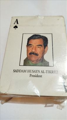 Špil karata Irak 2003 – US Embassy Kuwait verzija