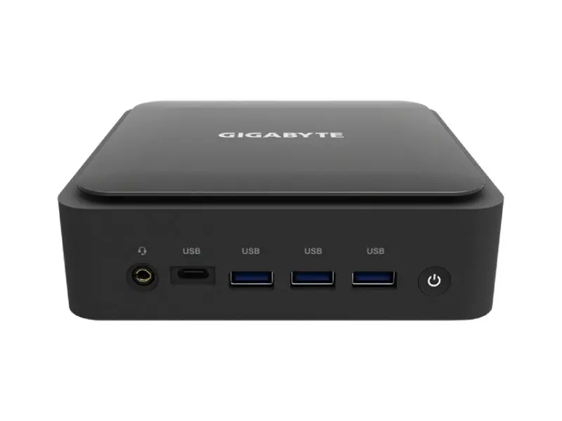 GIGABYTE Desktop računar GB-BER7-5700 BRIX Mini PC, AMD Ryzen 7, 5700U, 1.8 GHz (4.30 GHz), Crni