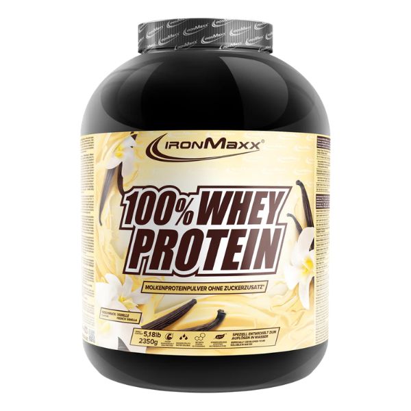 IronMaxx® 100% Whey Protein 2350g French Vanilla