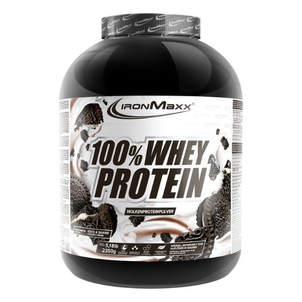 IronMaxx® 100% Whey Protein 2350g Cookies and Cream