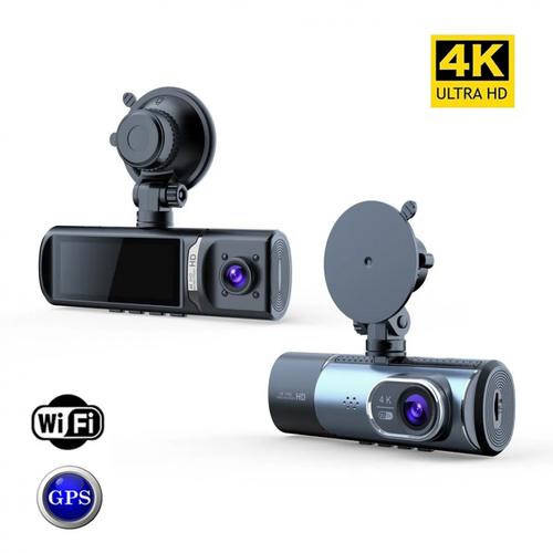 Kamera za Auto DashCam Pro WDR BlackBox JWD 4K crna