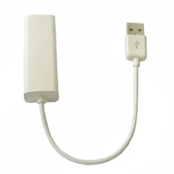 USB 2.0 TO RJ45 ETHERNET ADAPTER CABLE - WHITE