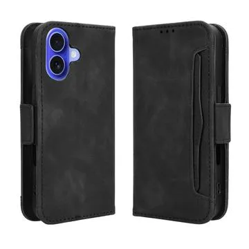 IPHONE 17 CARDHOLDER WALLET CASE - BLACK