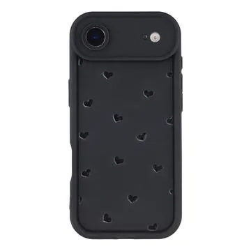 IPHONE AIR HEART PATTERN SHOCKPROOF TPU CASE WITH RAISED EDGES