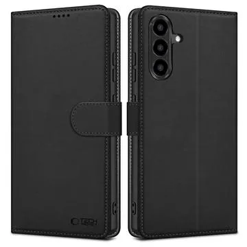 SAMSUNG GALAXY A36/A37/A57 TECH-PROTECT WALLET CASE W. MAGNET & STAND - BLACK