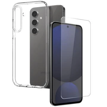 SAMSUNG GALAXY S25 NORTHJO 2-U-1 ZAŠTITNI SET - PROVIDNI - 9H